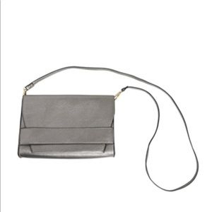 summer & rose | Bags | New Metallic Silver Clutchcrossbody Purse | Poshmark